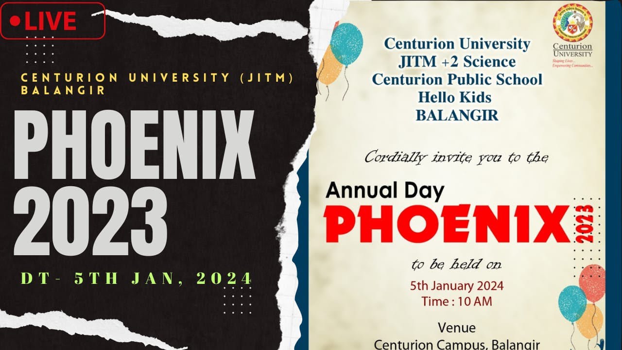 Phoenix 2023-24 / CUTM - YouTube