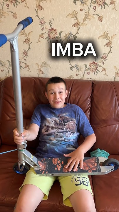 КАК НАКЛЕИТЬ ШКУРКУ НА САМОКАТ?! #barspin #самокат #tailwhip #трюки ...