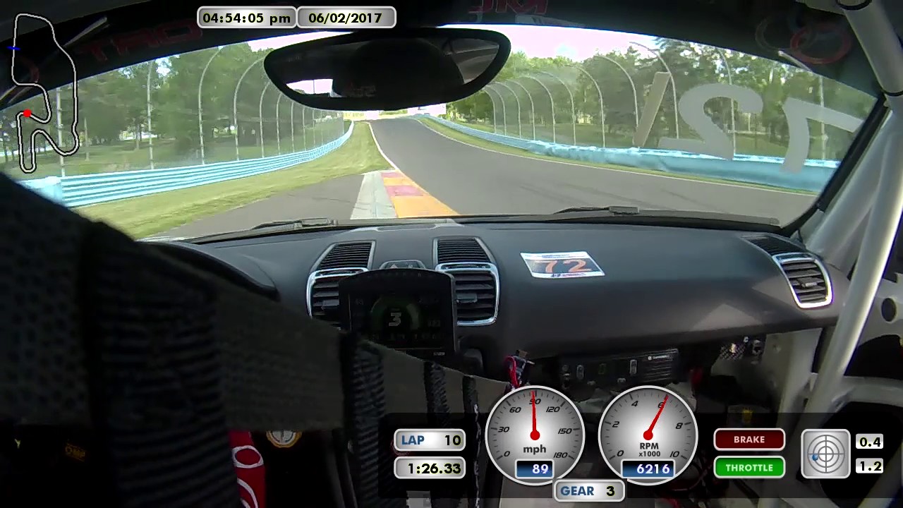 Rick DeMan GTB3 Class Record Watkins Glen 1.57.1 - YouTube