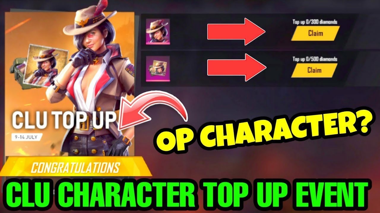 Free Fire New Character Clu Full Gameplay And Ability Test - YouTube