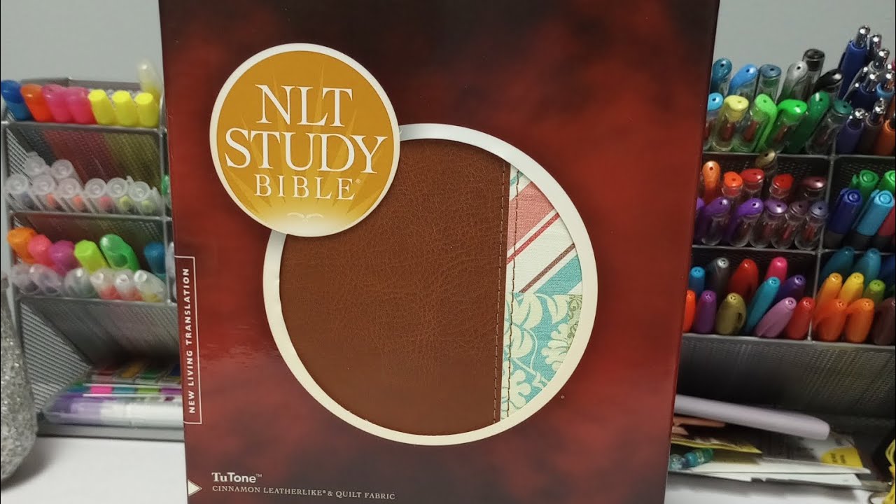 NLT Study Bible Review #tyndale - YouTube