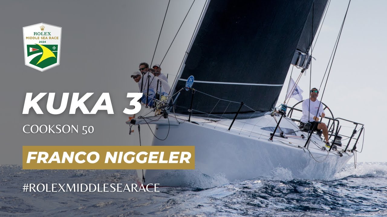 Rolex Middle Sea Race 2024 | COOKSON 50 Kuka 3 - Franco Niggeler - YouTube