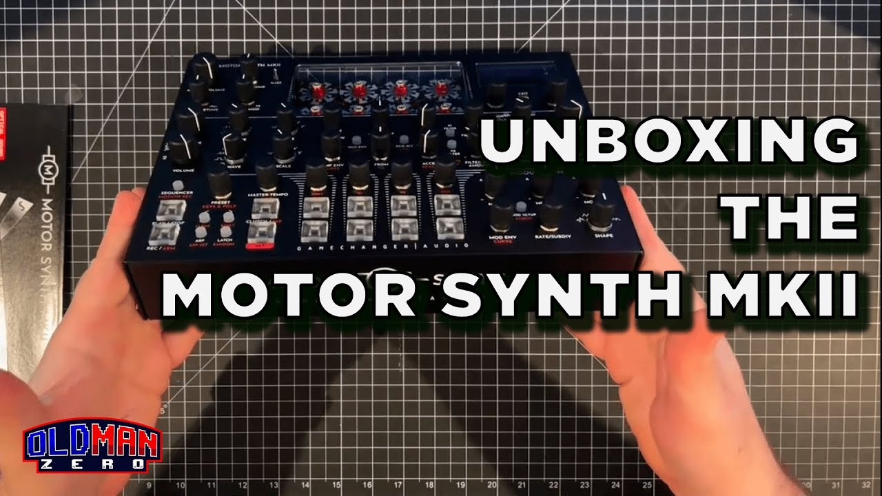 Motor Synth MKII - Part 1 - Unboxing and Comparing Against the Original MKI - YouTube