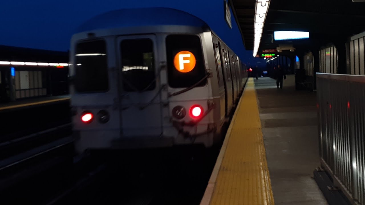 ᴴᴰ R46 (F) Train Action Via Culver - YouTube