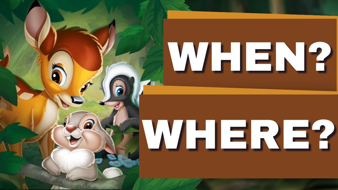 When & Where Does Bambi Take Place? - YouTube
