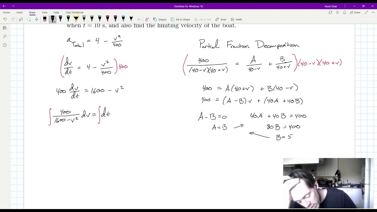 Acceleration Resistance Example - YouTube