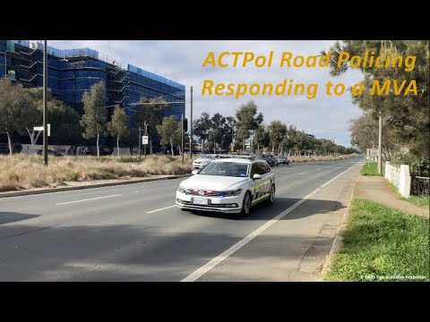 ACTPol - Road Policing Responding to an MVA - YouTube