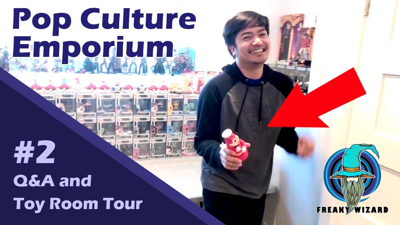 Freaky Wizard Pop Culture Emporium - Episode 2 | Q & A and Toy Room ...