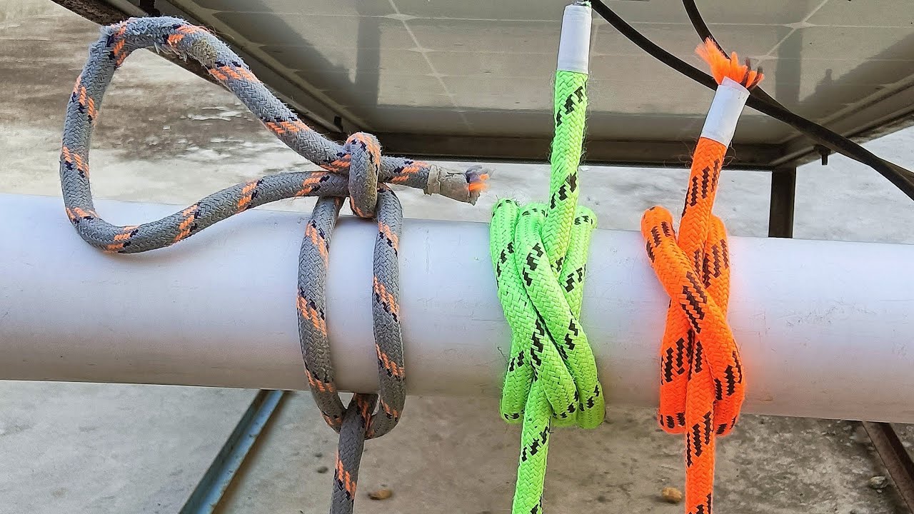 how to tie strong ropes knot #knots #rope - YouTube
