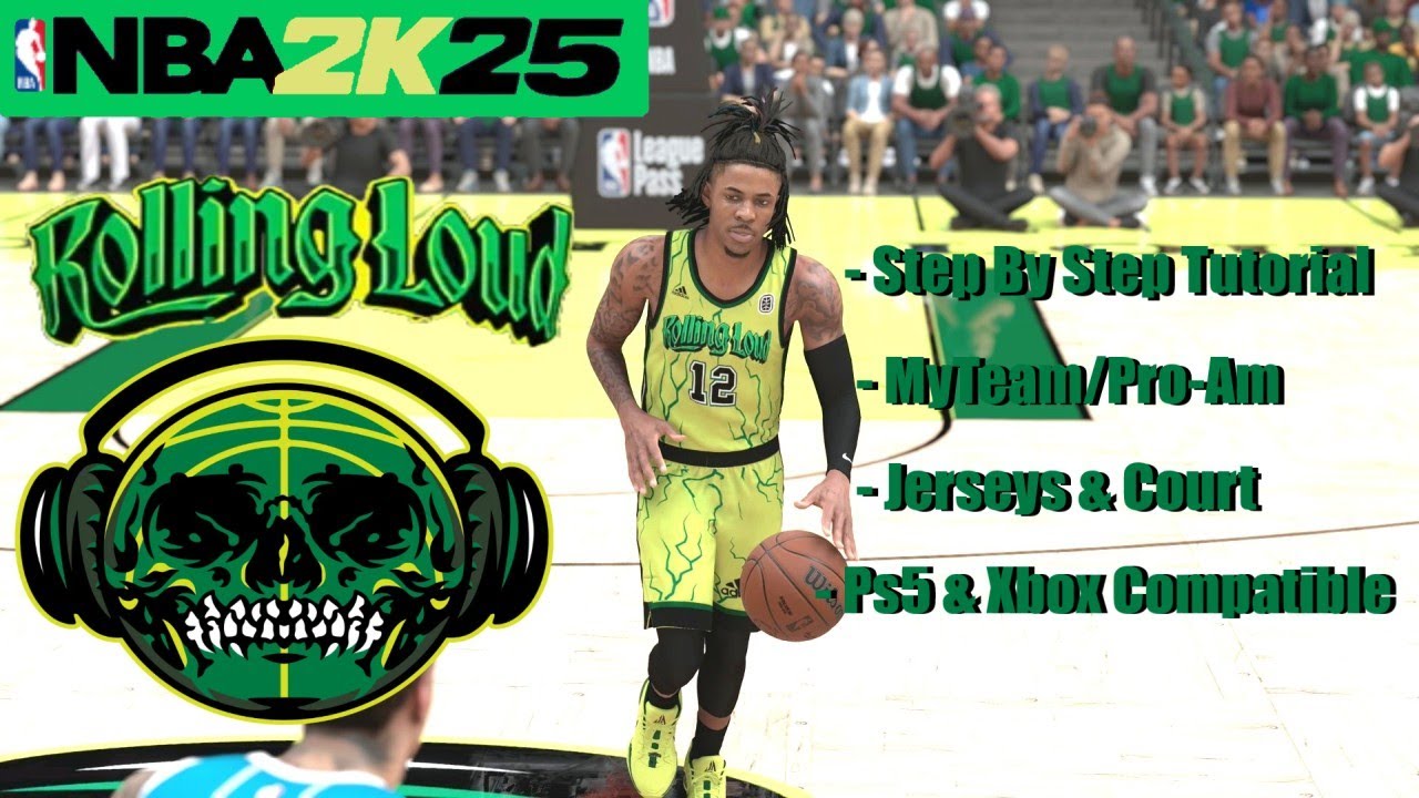 NBA 2k25 - Best MyTeam/Pro-Am Jerseys - OTE Rolling Loud - YouTube
