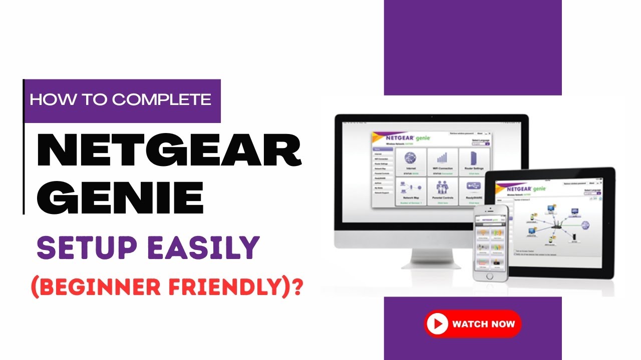 How to Complete Netgear Genie Setup Easily Beginner Friendly - YouTube