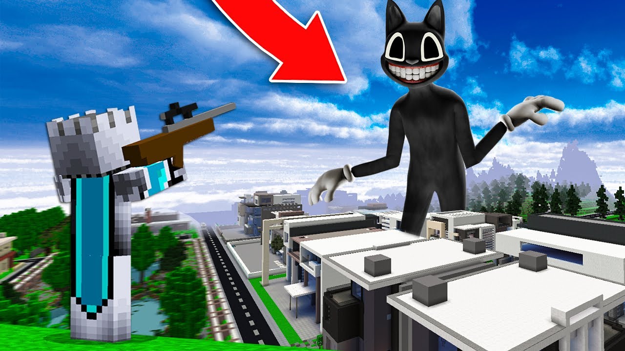 TERUNGKAP MONSTER CARTOON CAT MENGERIKAN YANG SELAMA INI DICARI MOJANG ...