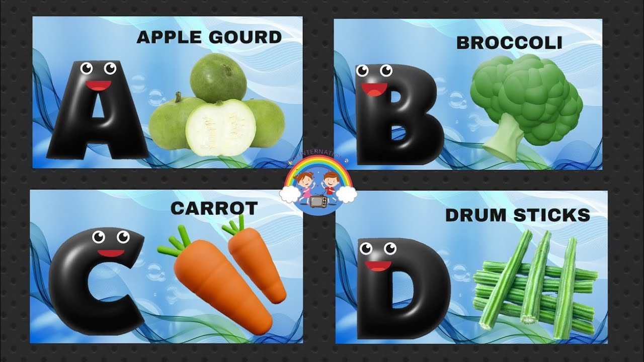 abc vegetables song | Veggie ABCs: A Nutritious Adventure | ABCs ...