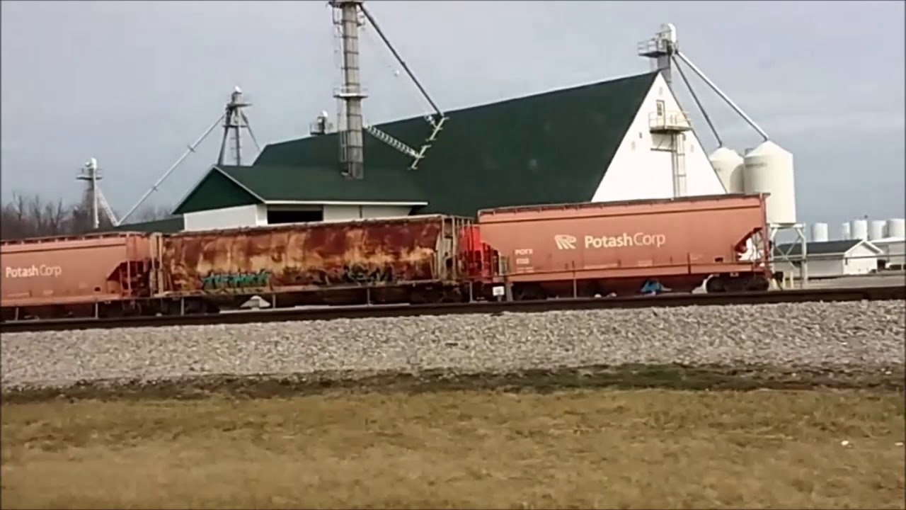 Potash Hoppers at Anderson Plant - YouTube