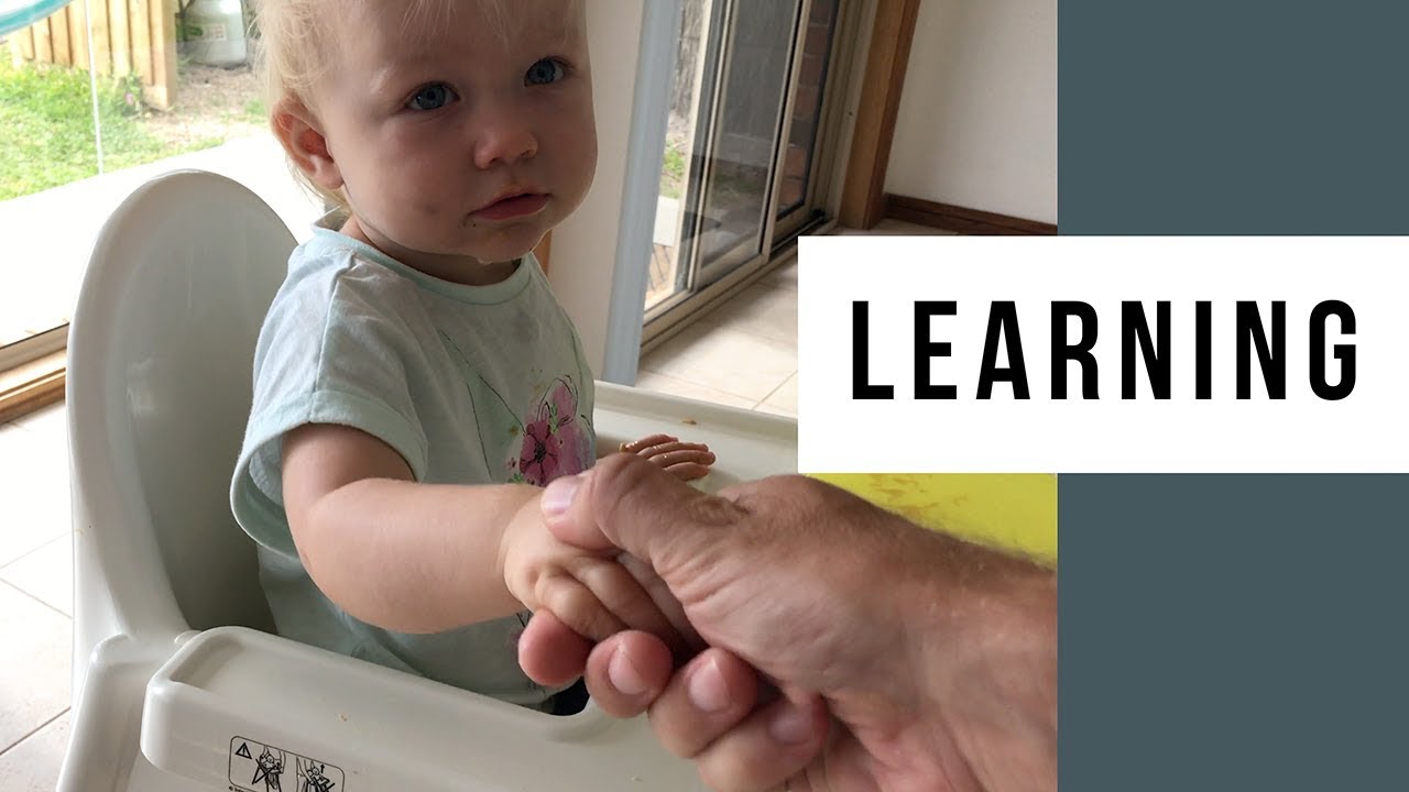 Baby Learns To Shake Hands - YouTube
