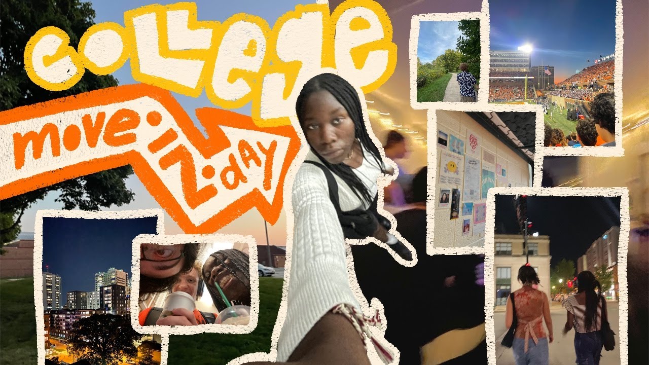 COLLEGE MOVE-IN DAY (freshman edition) // getting settled, starting ...