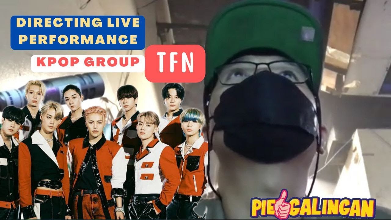Kpop Group TFN | Live and Behind the scenes at the Director's Booth ...