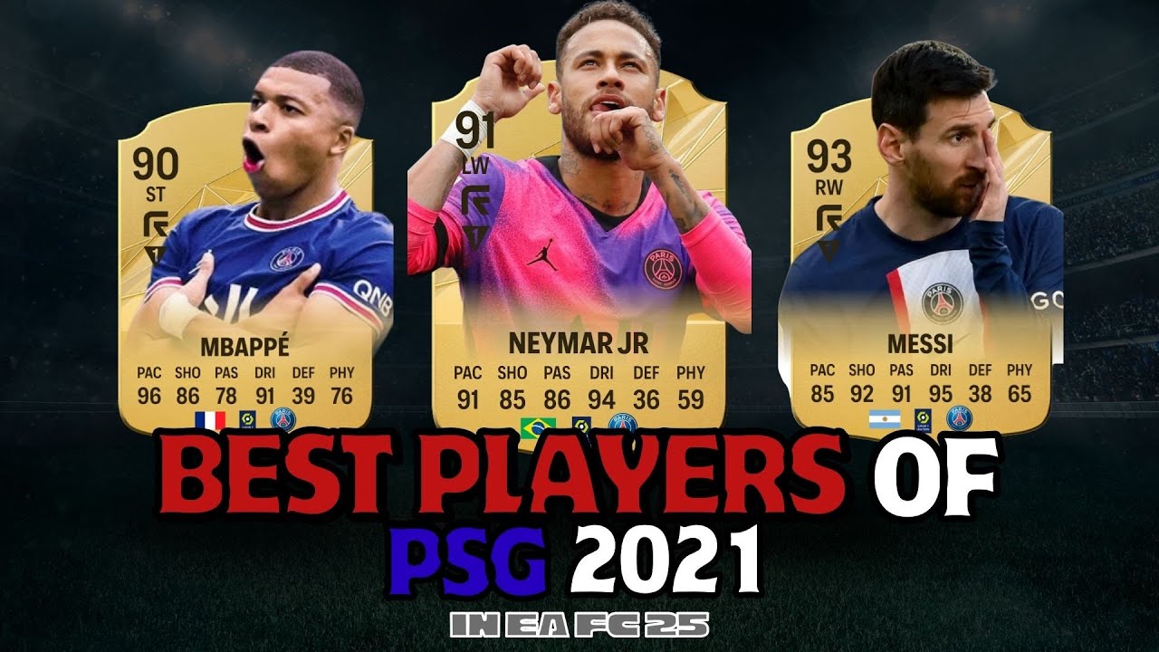 WHERE IS EACH PLAYER IN THE 2021 PSG MAGIC CAST???/ EA FC 25/ NEYMAR ...