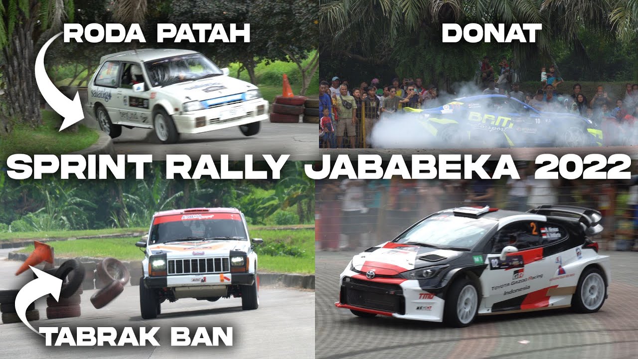 MOMENT SPRINT RALLY JABABEKA 2022 | RALLY INDONESIA 4K - YouTube