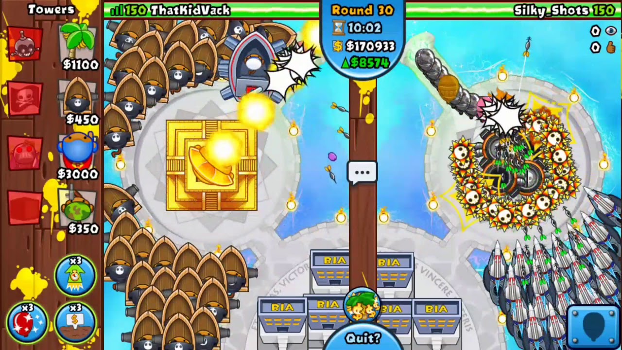 Ship VS Sub BTD Battles Gameplay - YouTube