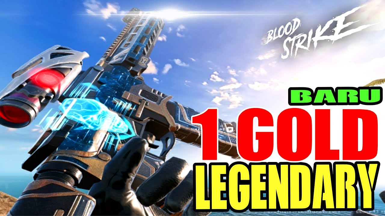 1 GOLD LEGENDARY? BLOODSTRiKE BECANDA😂 Blood Strike Indonesia - YouTube