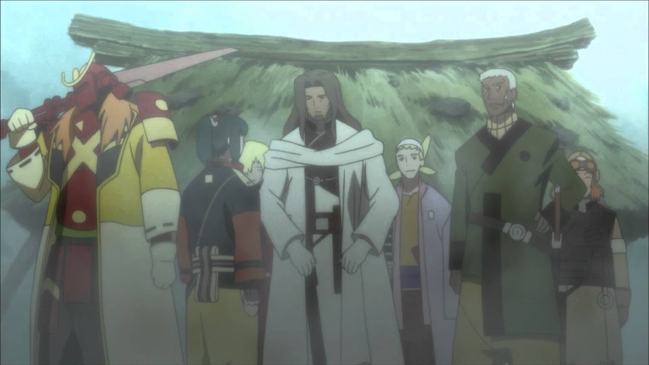 Samurai 7 - OFFICIAL CLIP - Samurai lead villagers into battle against ...