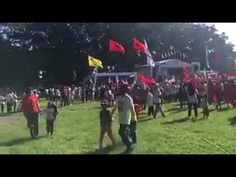 Oax apa bukan kampanye 2019 ada bendera Hanura PDI dll haaaa??? - YouTube