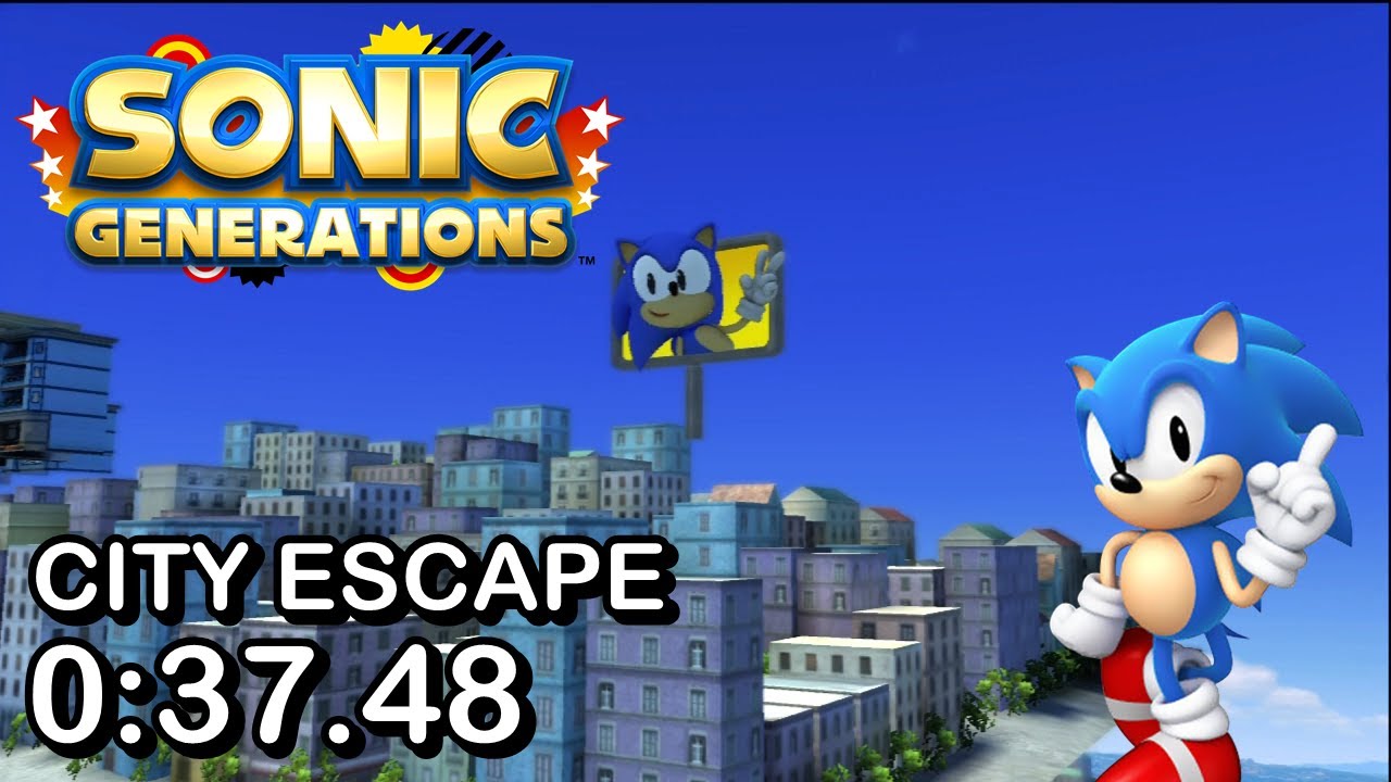 Sonic Generations City Escape