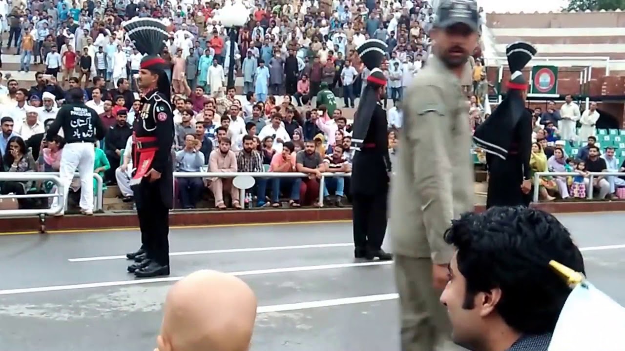 WAGAH BORDER PARADE - YouTube