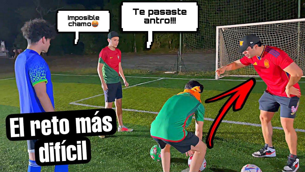 EL RETO MAS DIFICL DE FUTBOL "MUNDIAL DE YOUTUBERS" #4 - YouTube