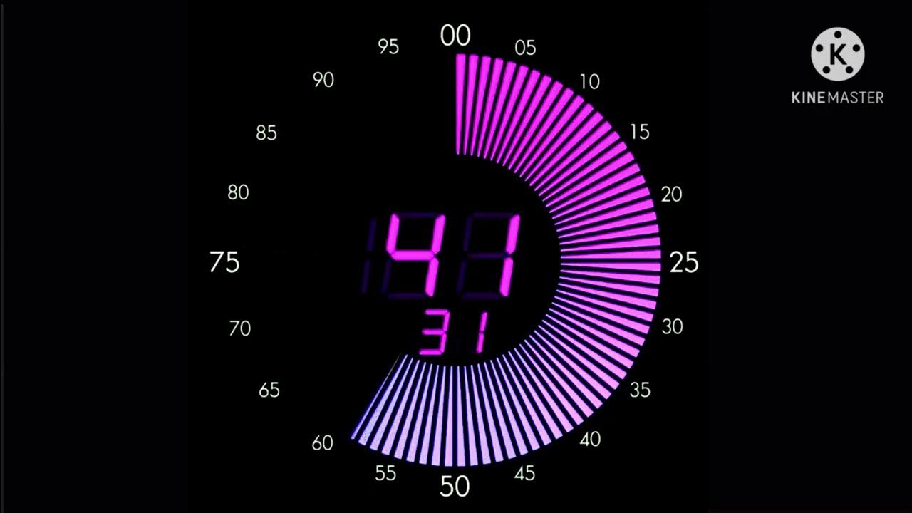 100 Seconds Countdown in G Major 1963 - YouTube