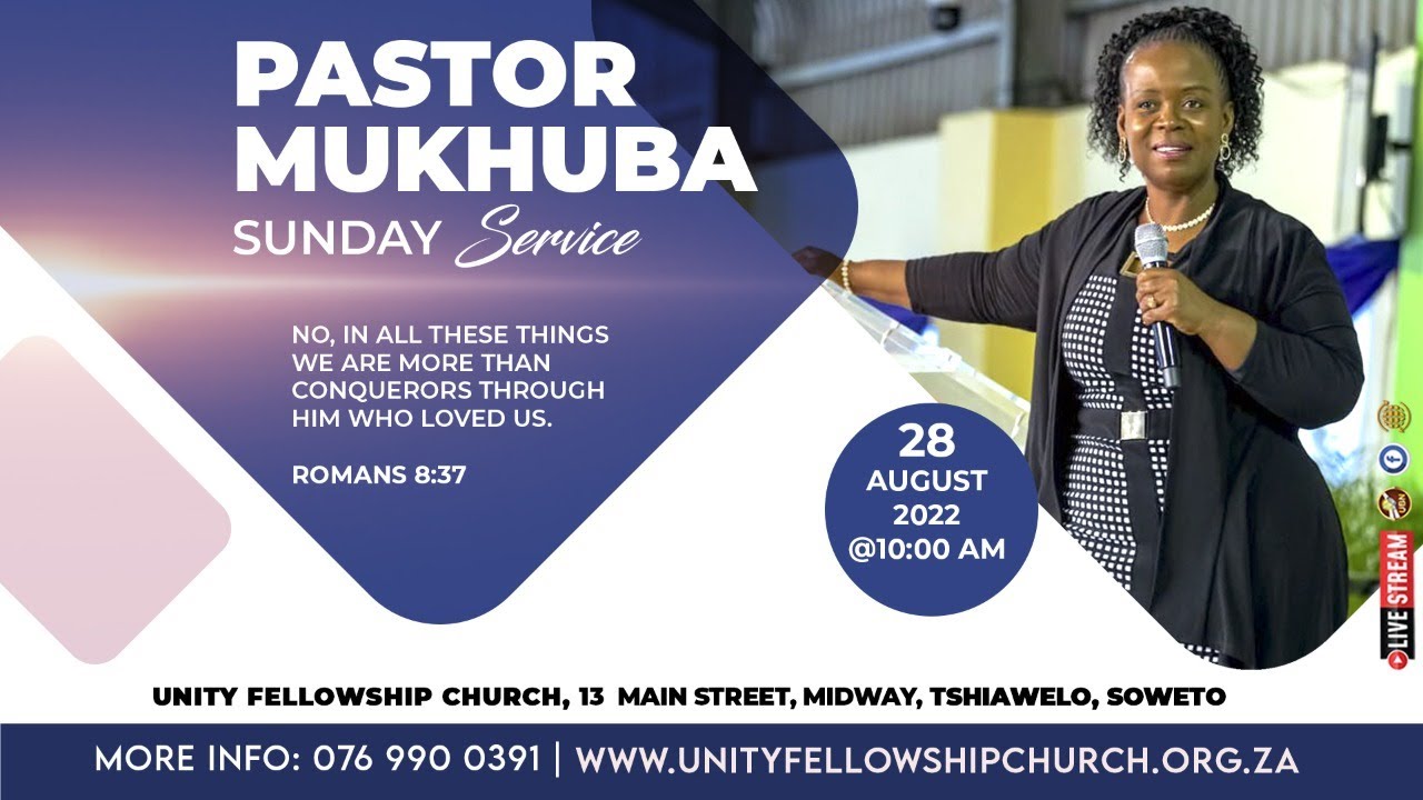 PASTOR MUKHUBA LIVE STREAM | 28 AUGUST 2022 - YouTube