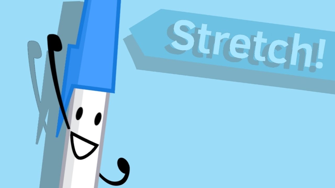 BFB Animation: Pen's stretching lessons - YouTube