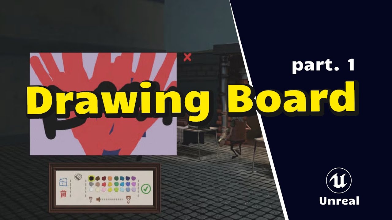 Unreal - Drawing with Render Target Texture (Pt.1) - YouTube