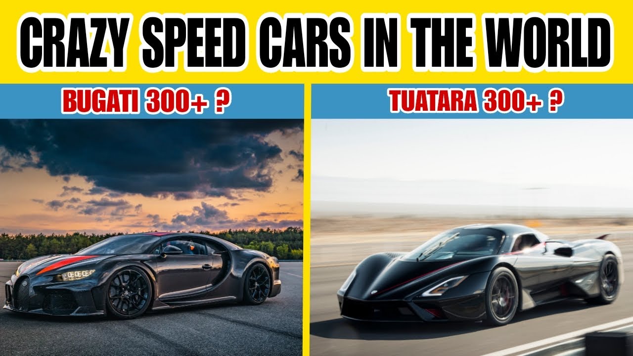 5 Fastest Cars in the World | Speed Boost Engines | Powerful Cars | Top ...