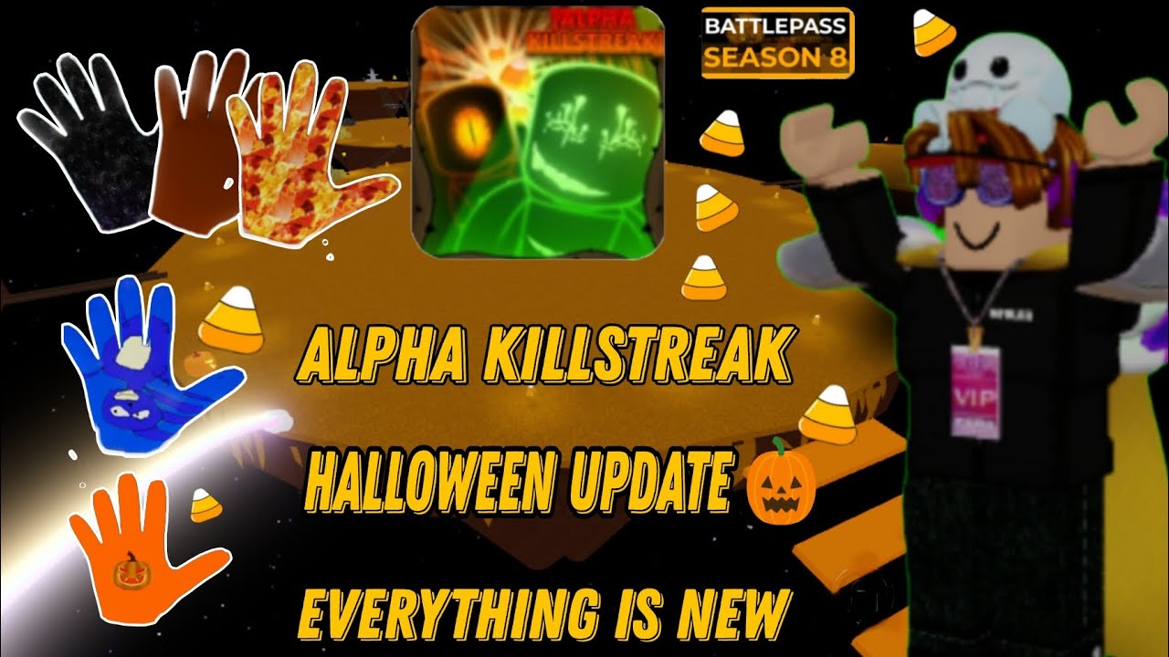 Alpha killstreak | Halloween update showcase | Roblox - YouTube
