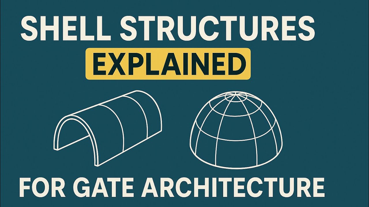Shell Structures Explained | GATE Architecture Tutorial - YouTube