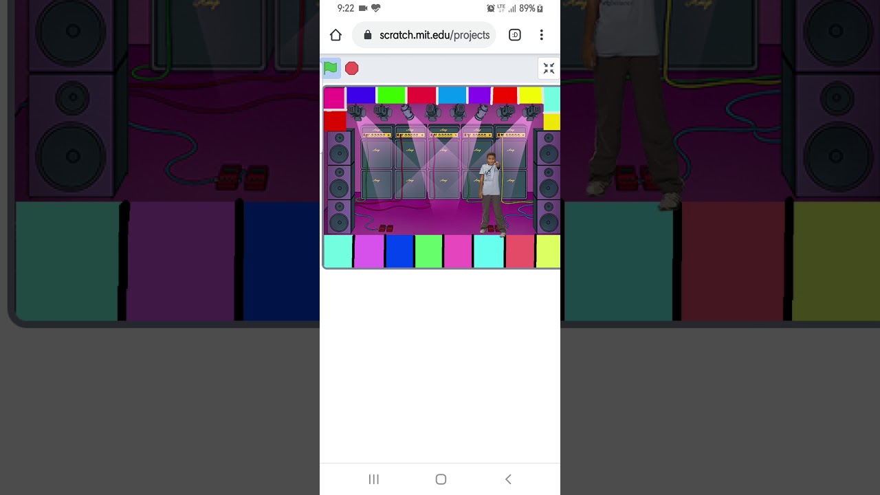 Scratch programming A dancing boy - YouTube