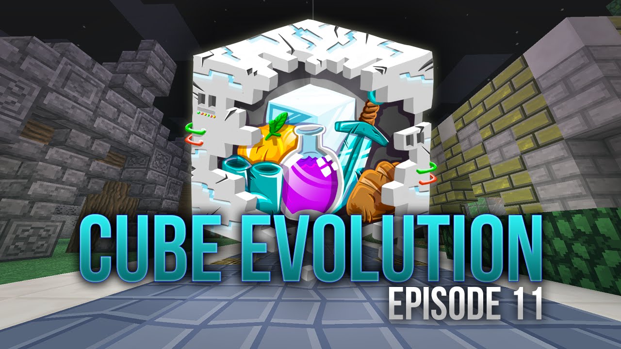 Minecraft: Cube Evolution! Ep. 11 - Building My Shop! - YouTube