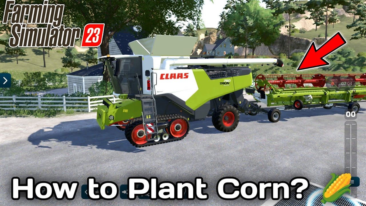#FS23, How to Plant Corn? in Farming Simulator 23 - YouTube