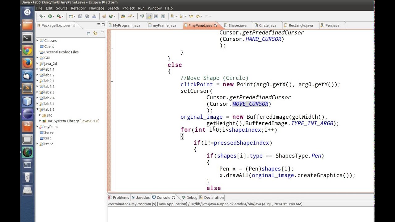 23 Intro To Java Java2d Resizable Shapes مقدمة لجافا Youtube