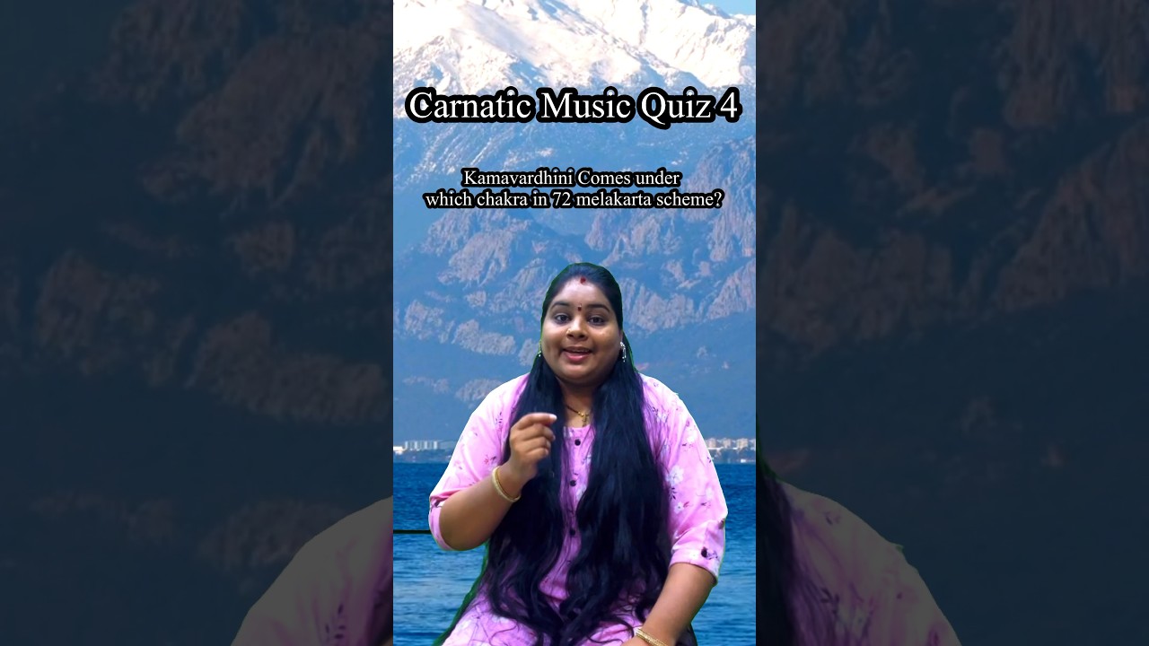 Carnatic Music quiz question series question 4 #durgamythreyee #music ...