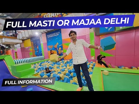 Skyjumper trampoline park rohini ! Adventure island rohini trampoline ...