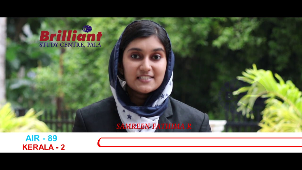 SAMREEN FATHIMA R| NEET-UG | AIR-89 | KERALA-2| - YouTube