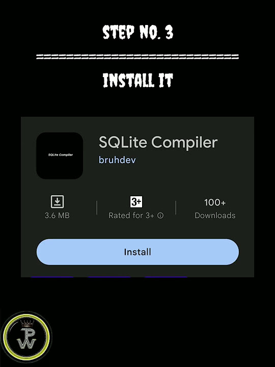HOW TO DOWNLOAD SQLITE OR SQLITE3 IN ANDROID || #bca #vnsgu - YouTube