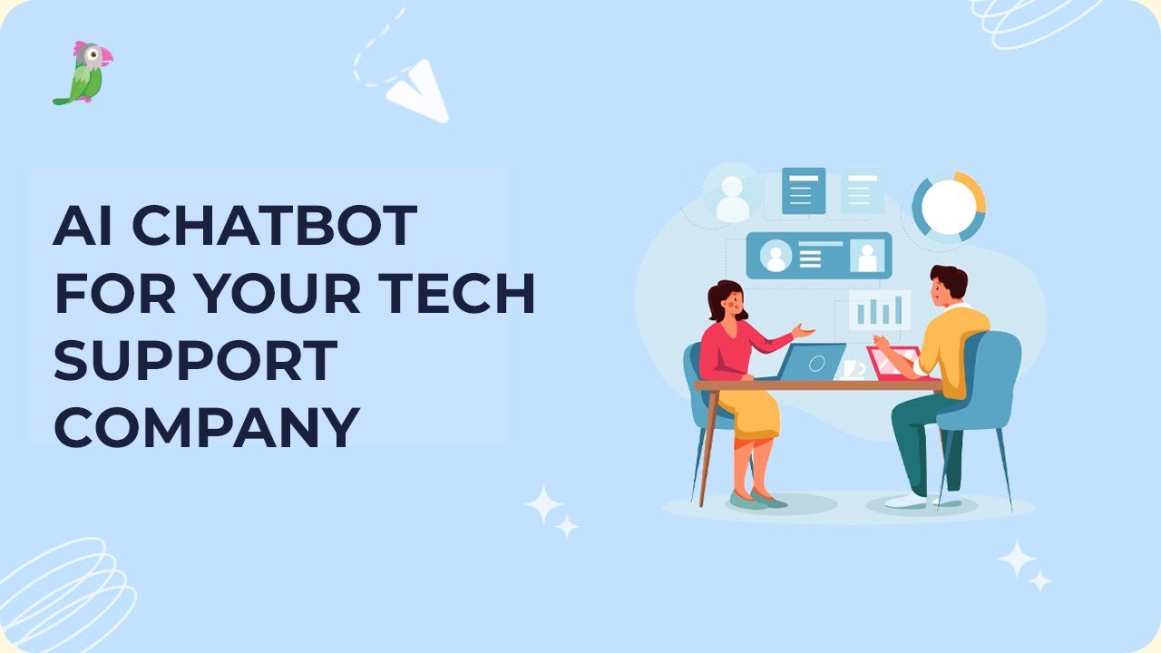 AI Chatbot for your tech support company - YouTube