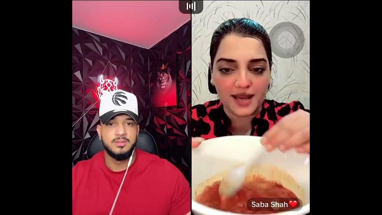 Saba Shah Vs Mp TikTok live punishment|Saba shah Mircha 🌶️ Punishment🔞🥵|#pakistanitiktoklive ...