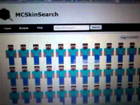 Minecraft skins browse - YouTube