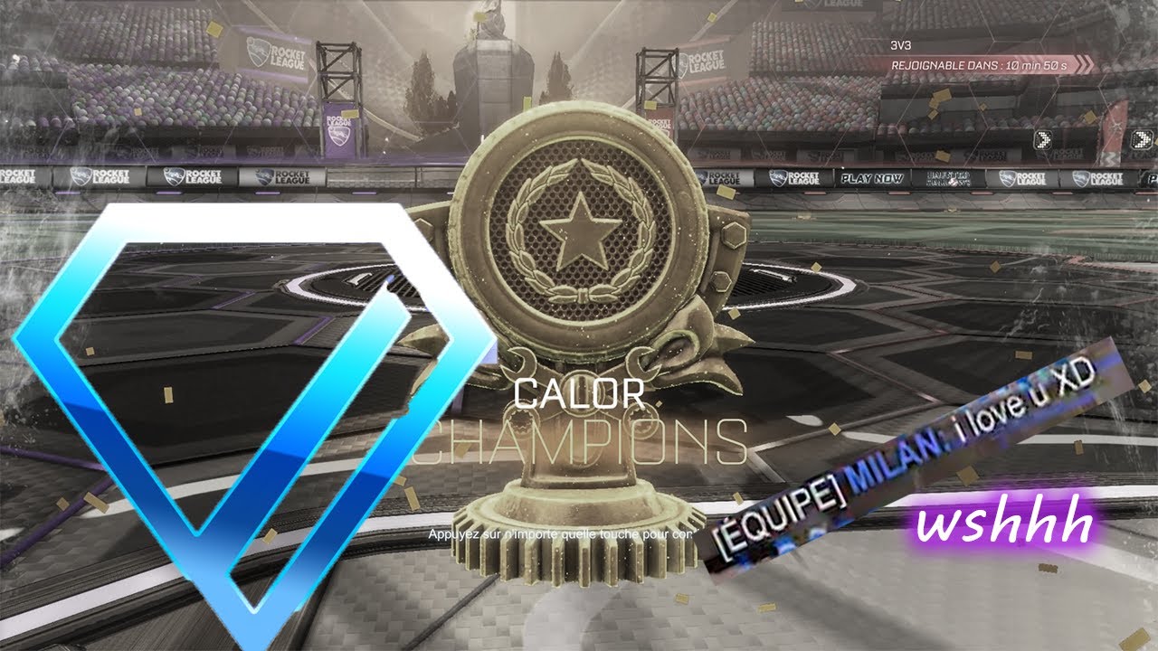 tournoi rocket league avec un mate toxic (sa ne sait pas passer comme ...