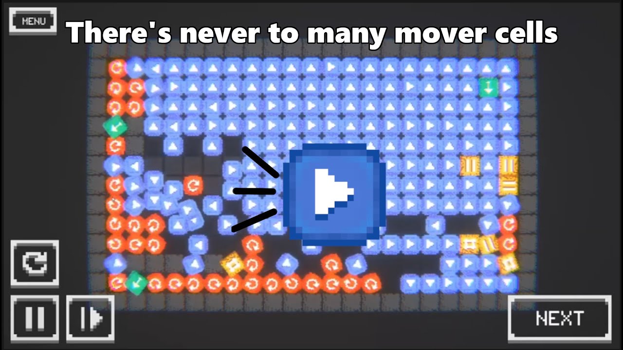How to create way to many move cell blocks in cell machine - YouTube